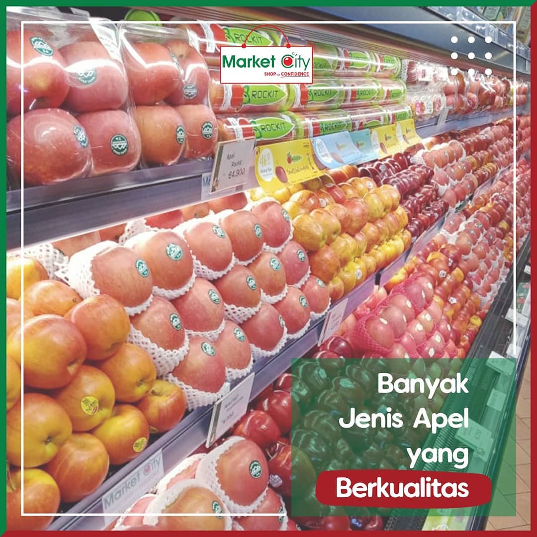 Varian apel lengkap dan terbaik - Market City